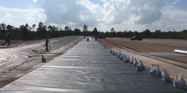 Tailings Management with Geosynthetics Installation